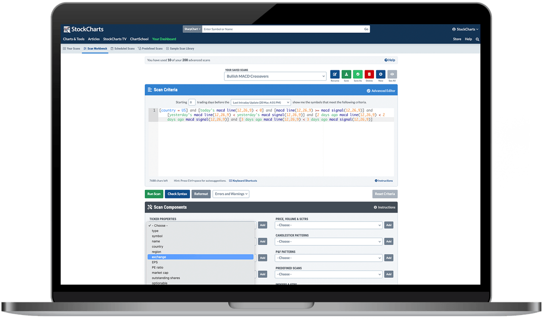 StockCharts Helps You Find Your Next Big Stock